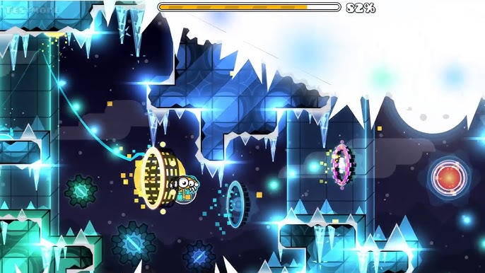 Geometry Dash White Ice